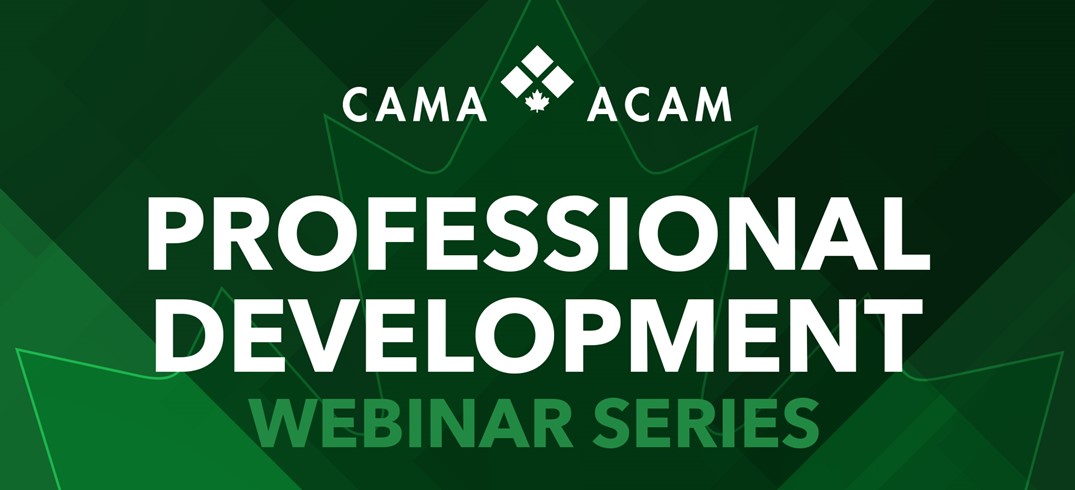 Professional Development Webinar Series | Canadian Association of ... Professional Development Webinar Series | Canadian Association of ...
